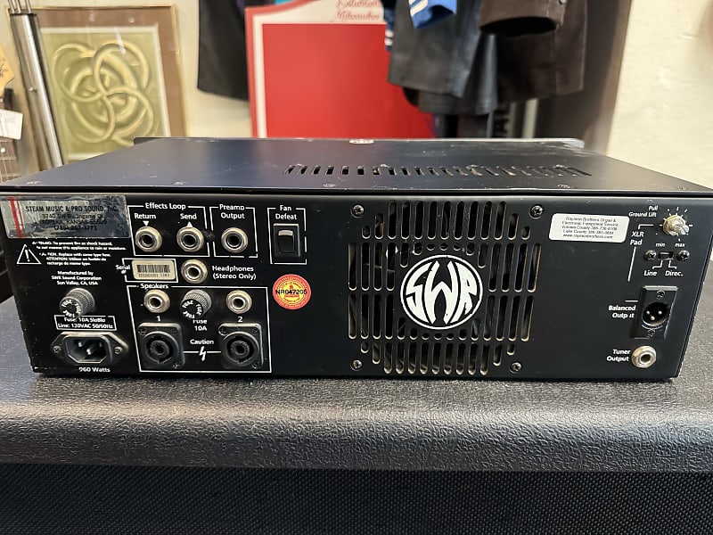 SWR Pro 750 Bass Amp Head Fully Serviced!!! | Reverb