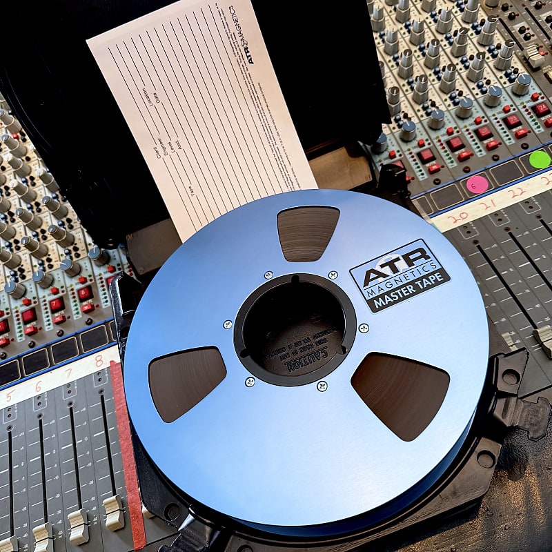 ATR ATR Master Tape 2″ x 2,500′ 10.5″ Precision Metal Reel | Reverb