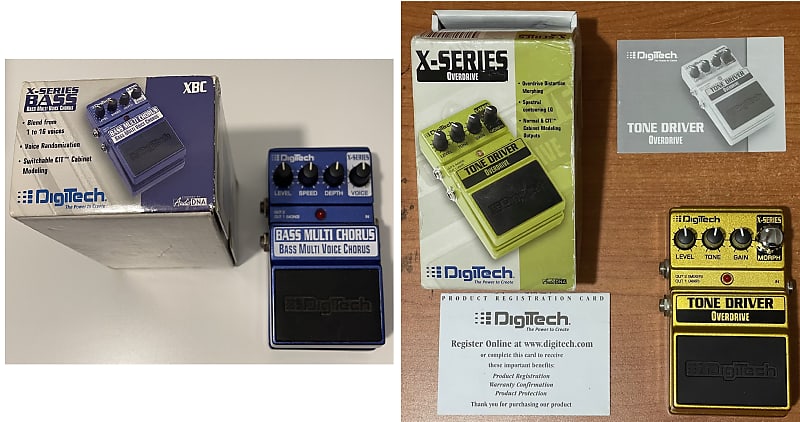 Effetti a pedale chitarra e basso DigiTech X-Series, | Reverb