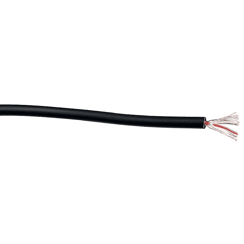 Bulk Black Microphone Cable Cord 18 Awg (Sold By The Foot) | Reverb
