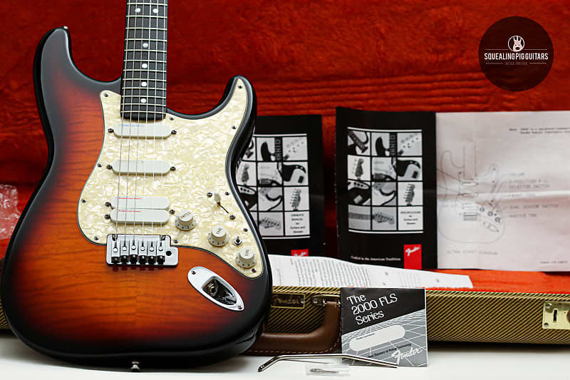 FENDER USA Plus Ultra Stratocaster "Three Tone Burst + Ebony" | Reverb