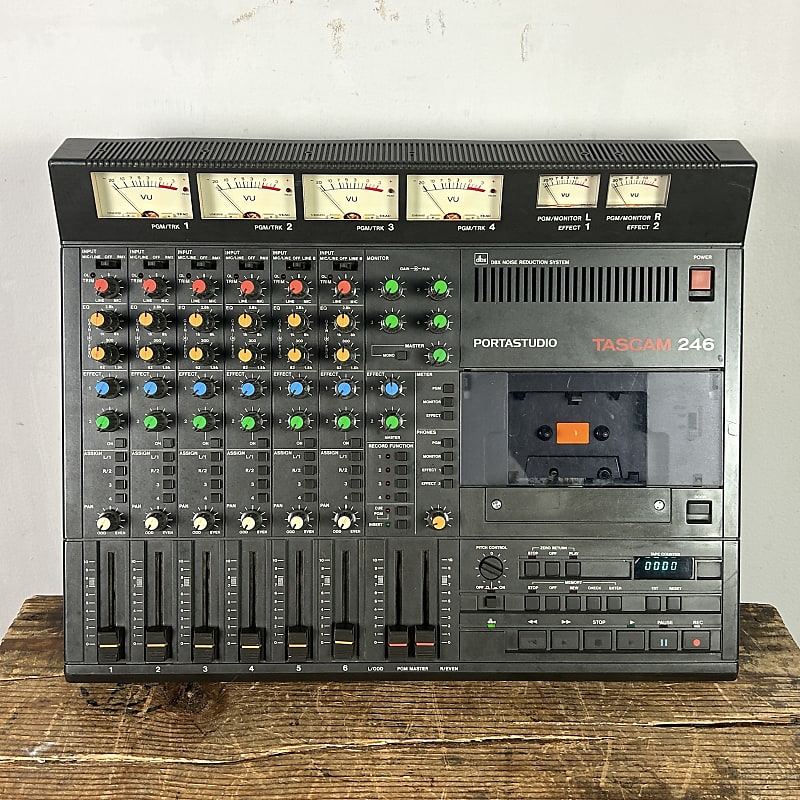TASCAM Portastudio 246 4-Track Cassette Recorder 1980s - | Reverb