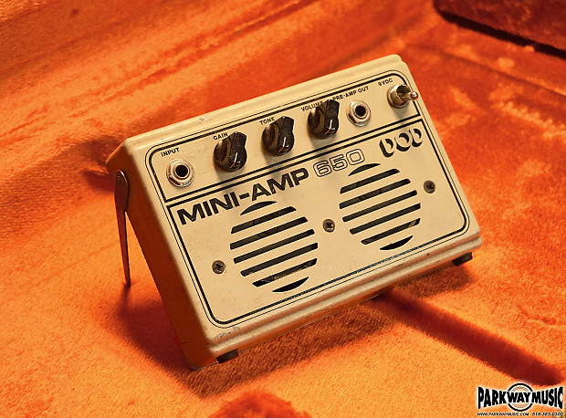 Vintage DOD Mini Amp 650 Battery Powered Amp / Preamp | Reverb
