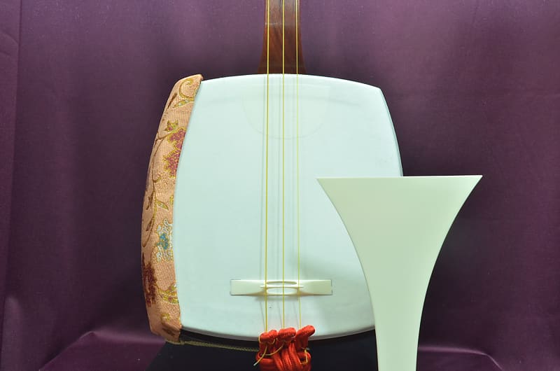 Hosozao Shamisen Ready to Play instrument bachi koma 269 | Reverb