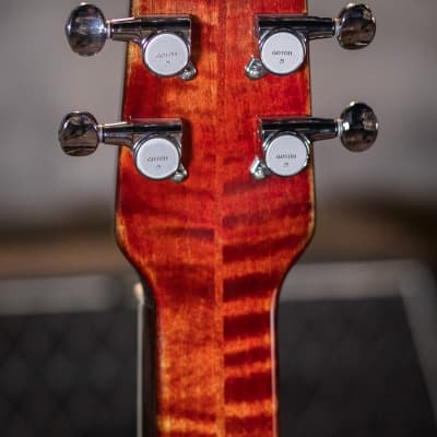 National Scheerhorn L-Body Figured Maple - Scheerhorn Deluxe | Reverb