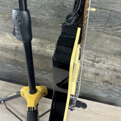 Hamer XT Series Standard Explorer Electric Guitar Gloss Black | Reverb