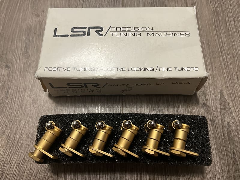 LSR Precision Tuning Machines - Satin Gold Left hand | Reverb UK