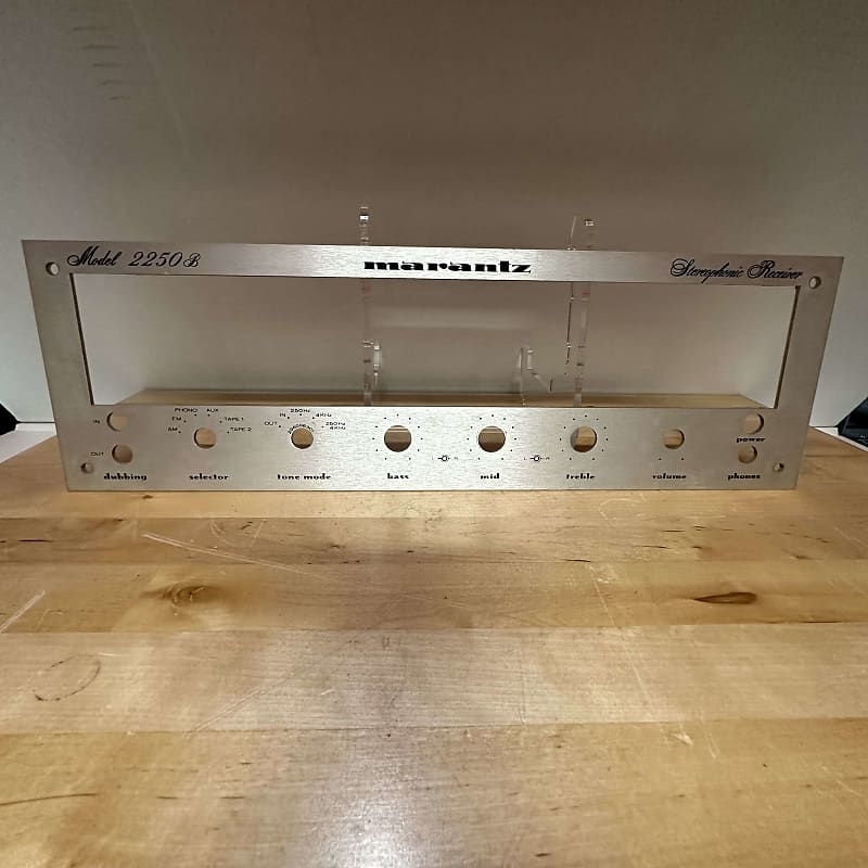 Marantz 2250B - Silver Face Plate (Part only) | Reverb