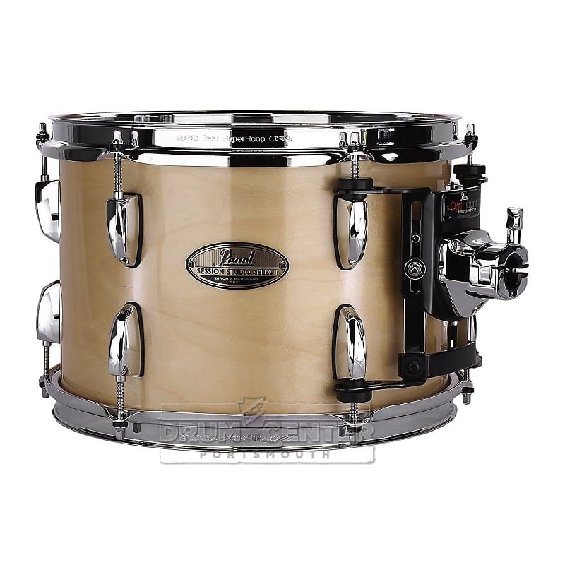 Pearl Session Studio Select 10x7 Tom Natural Birch | Reverb