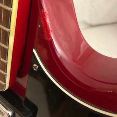 Apollo Red Baron (May Queen, Teisco) 1968 RED | Reverb