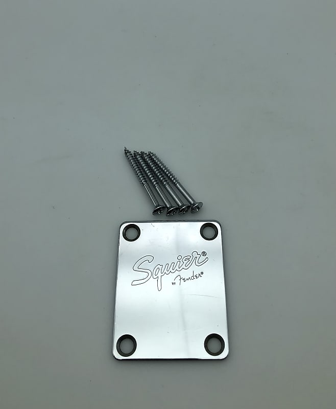 Squier by Fender Stratocaster/Telecaster Neck Plate | Reverb