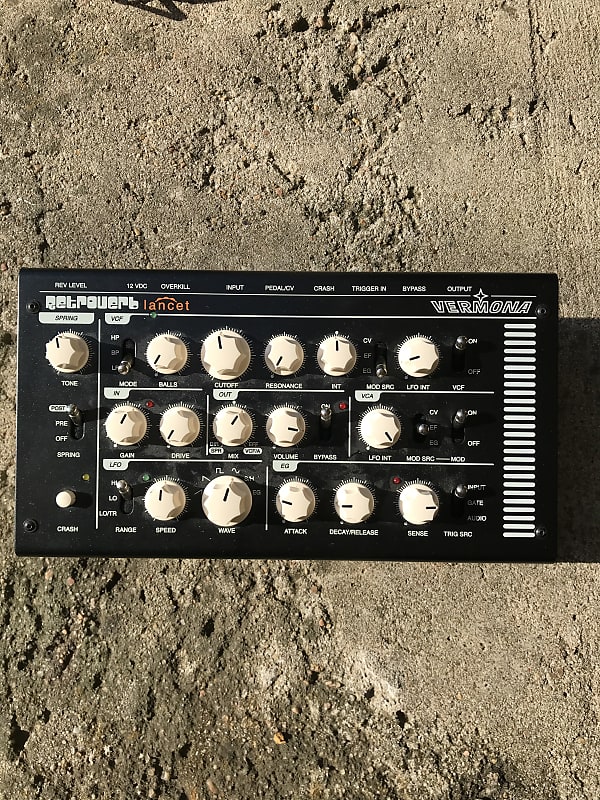 Vermona Retroverb Lancet Filter Analog Envelope Follower | Reverb