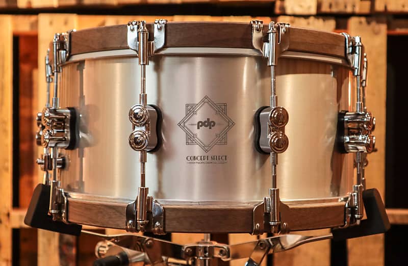 PDP 6.5x14 Concept Select Aluminum Snare Drum - PDSN6514CSAL | Reverb