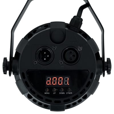 6) Rockville RockPAR TRI LED RGB Compact Par Can DJ DMX Wash | Reverb