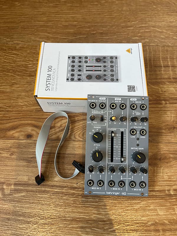 Behringer System 100 - 110 VCO/VCF/VCA 2020 - Grey | Reverb UK