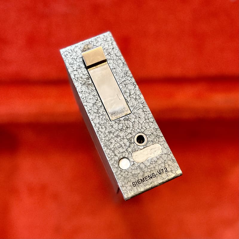 Siemens TAB Telefunken V72 tube microphone preamplifier | Reverb