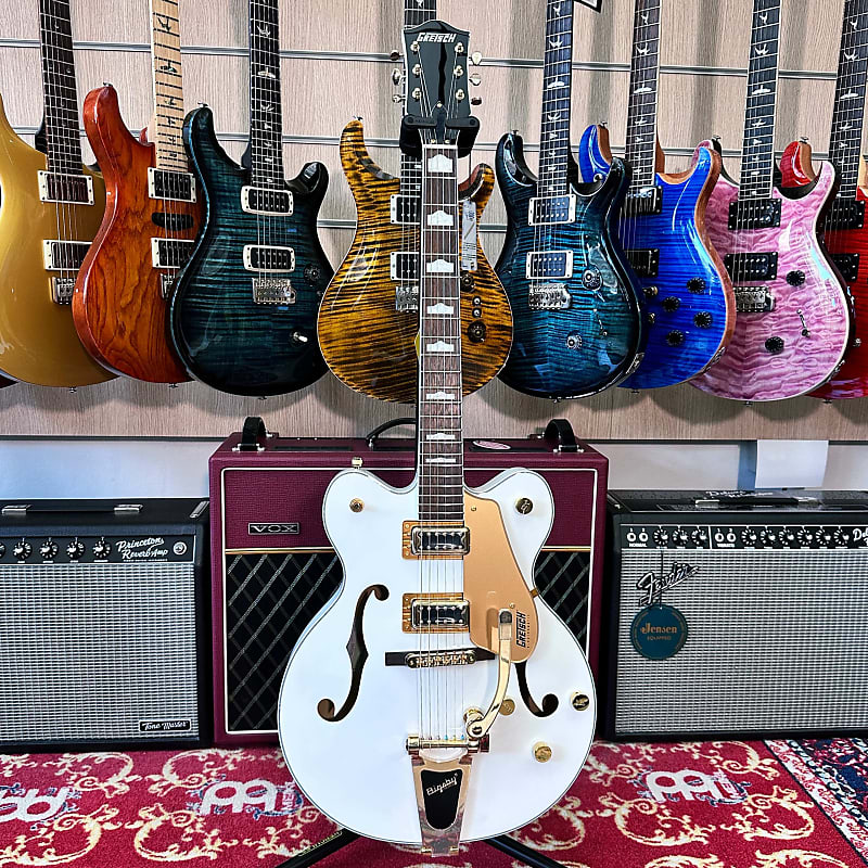 Gretsch G5422TG Electromatic with Bigsby LRL Snowcrest | Reverb UK