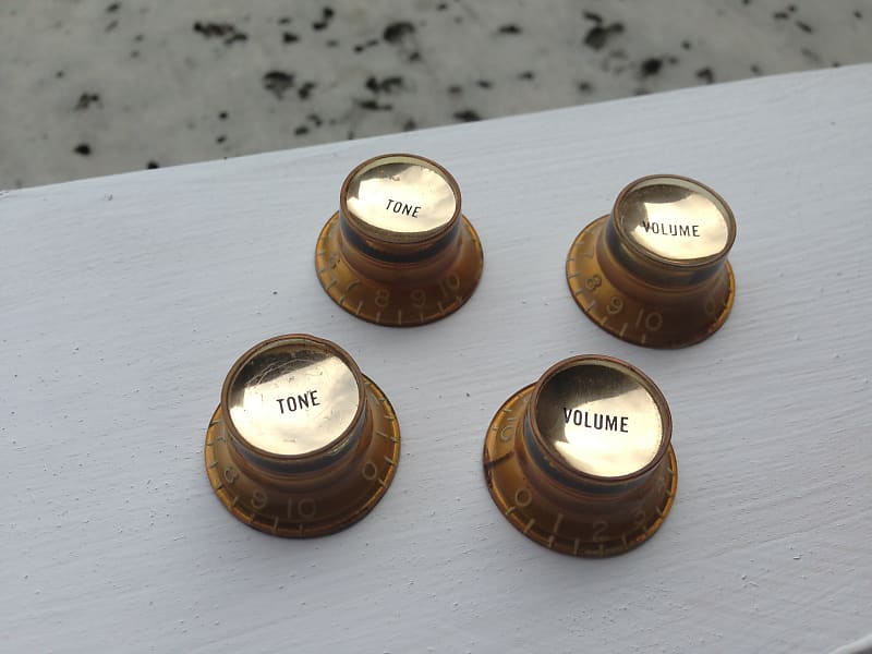 Vintage 1960 Gibson Reflector Knobs 1960 | Reverb