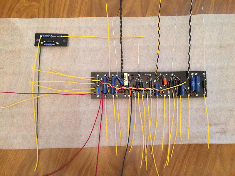 Princeton Reverb AA1164 Loaded Circuit Boards w/Eyelets Black | Reverb