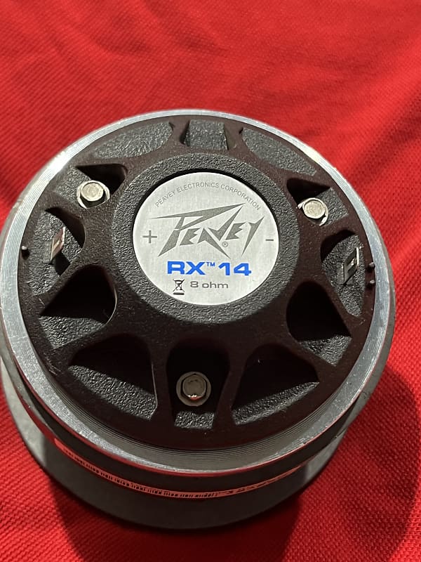 Peavey RX14 Tweeter Horn Driver 2010s - Black/Silver | Reverb