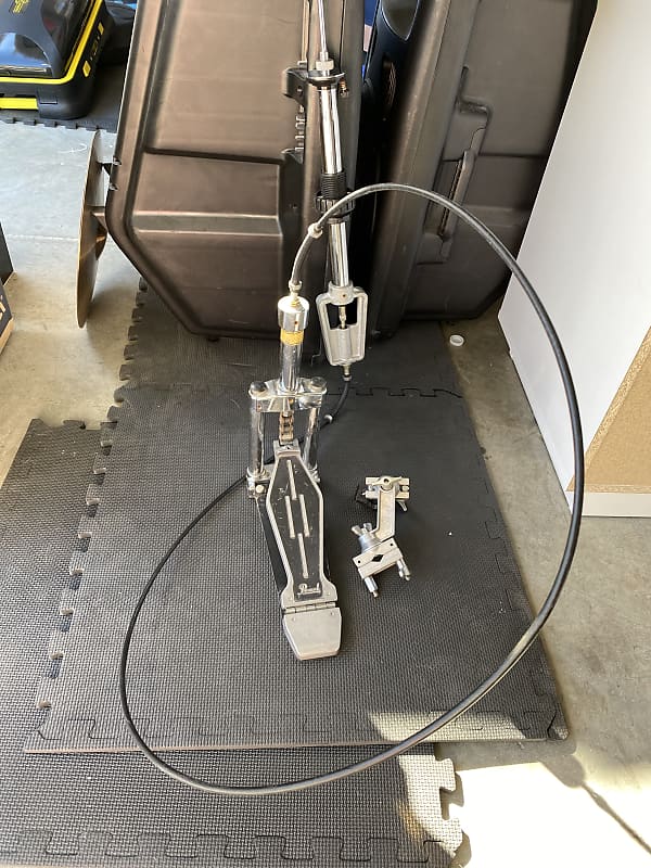 Pearl Remote Hihat 80s Silver and Black | Reverb