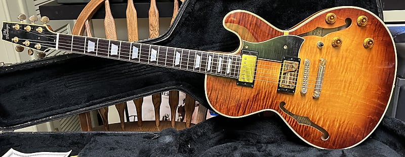 Heritage Academy Custom Semi Hollow USA KALAMAZOO CUSTOM SHOP | Reverb