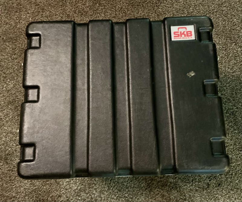 Skb 8 space rack case for effects power amp tube amp preamps | Reverb