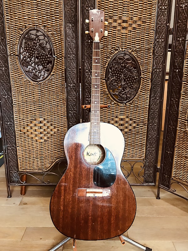 Vintage Kent MIJ Tenor Acoustic Guitar 60’/70’s | Reverb Canada