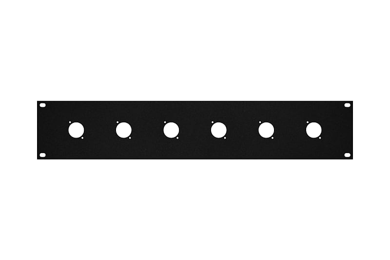 Elite Core 2 Space Rack Panel 6 D-series Connector punch out | Reverb
