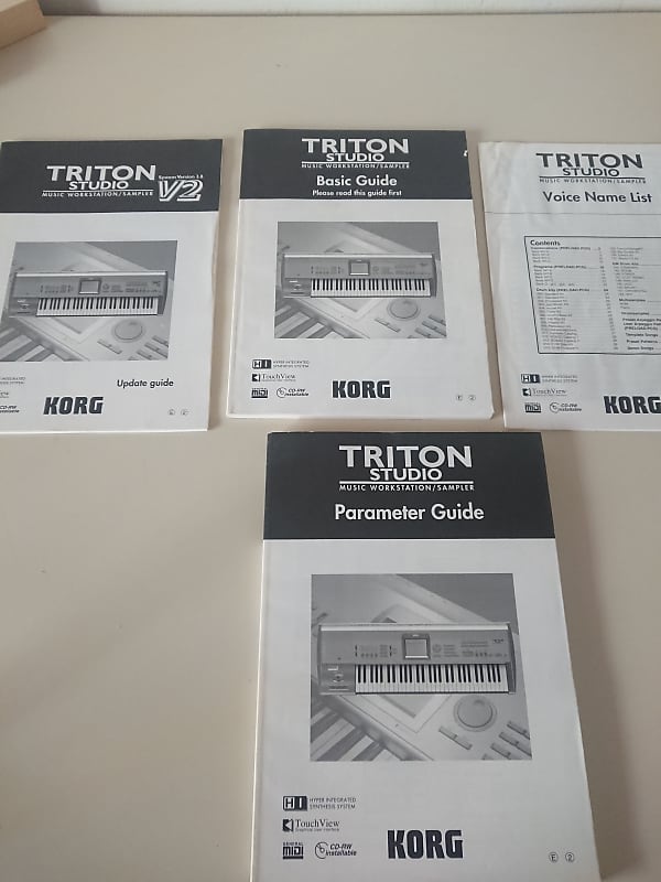 Korg Triton Studio Manuals | Reverb