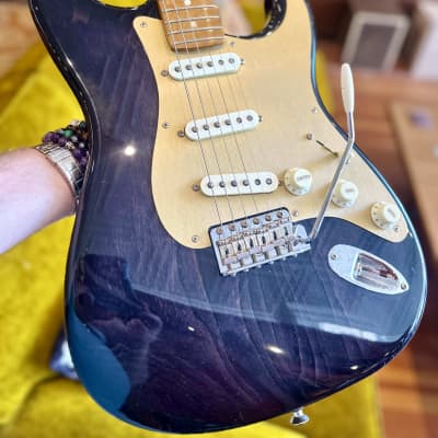 Fender CUSTOM SHOP AMERICAN CUSTOM STRAT EBONY TRANSPARENT | Reverb