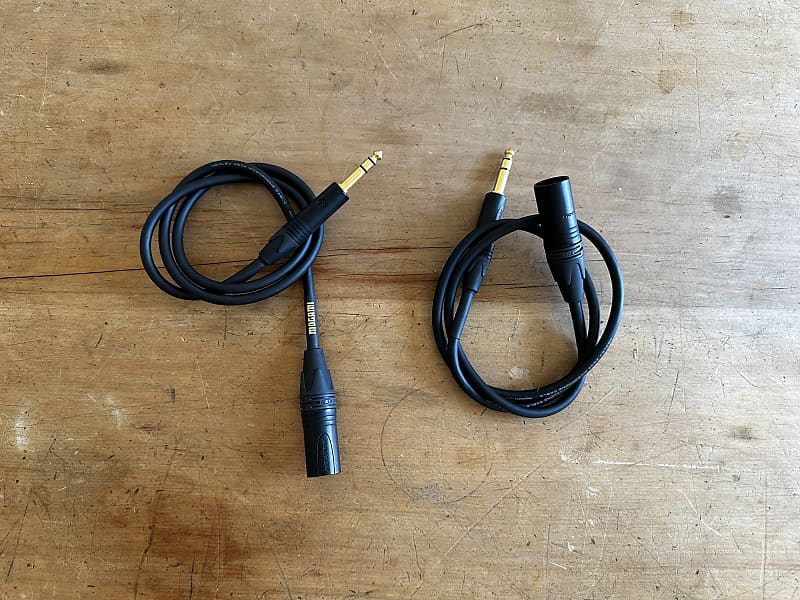 FOUR Mogami Mogami Balanced Cables, XLR-Female to 1/4" TRS | Reverb