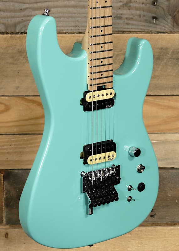 FU-Tone FU PRO Electric Guitar Sea Foam Green w/ Gigbag | Reverb