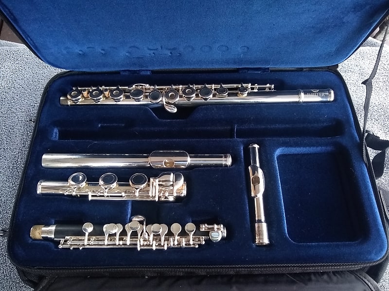 JUPITER JFL1000RO FLUTE w/ FREE PICCOLO! DBL PROTEC CASE | Reverb