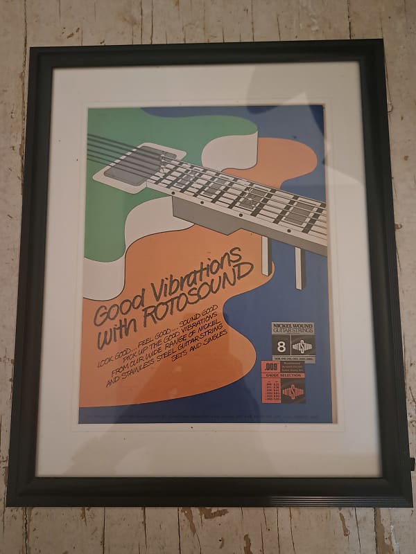 1983 Rotosound Advertisement | Reverb