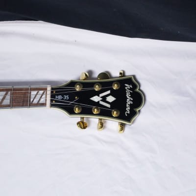 WASHBURN HB35 Semi Hollow-Body electric guitar NEW Sunburst | Reverb
