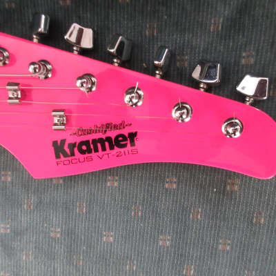 ~Cashified~ Kramer Stratocaster-Style Pink Rock 'n' Roller | Reverb