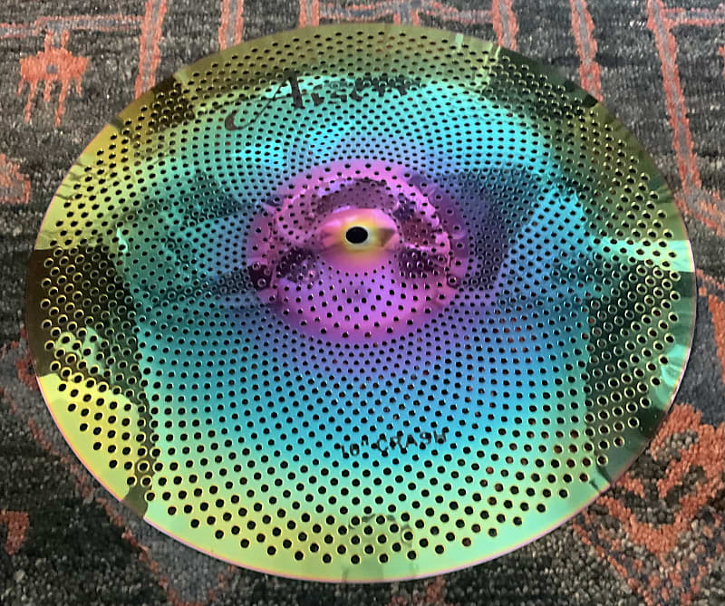 Aisen 16” Low Volume Crash Cymbal - Multi Color | Reverb