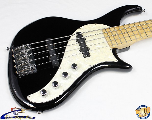 2004 Pedulla 5-String Rapture Bass, Model RB-J2 w/HSC, Black | Reverb