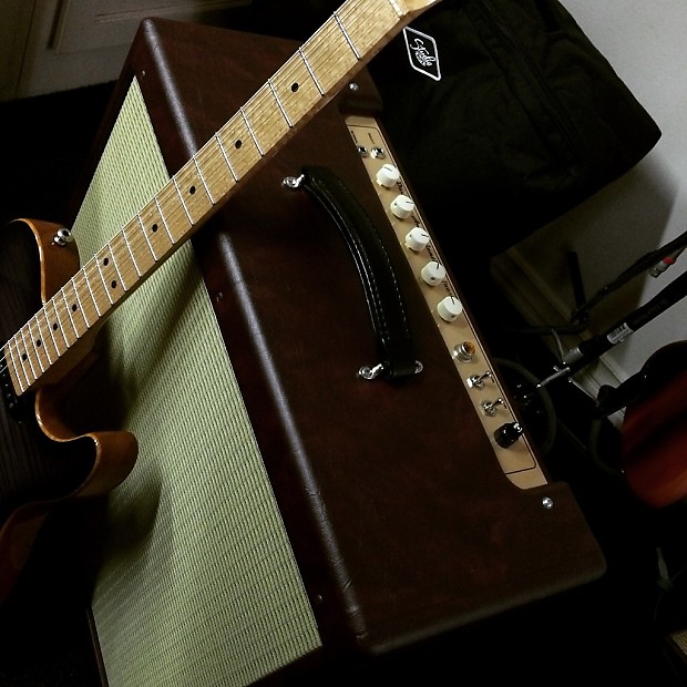 Handcrafted Fender 5E7 Tweed Bandmaster | Reverb