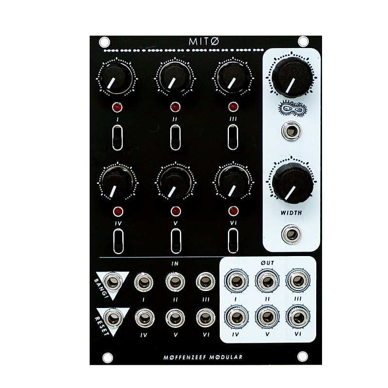 Moffenzeef Modular MITO 6 Channel Trigger Sequencer Eurorack | Reverb