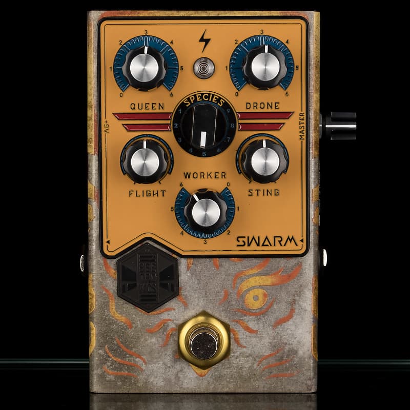 Beetronics FX Custom Shop One Off Yellow Swarm Fuzz | Reverb