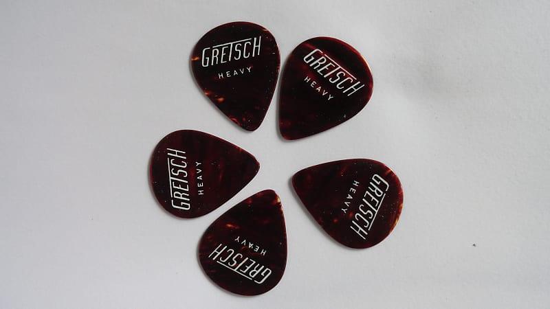 Vintage 1950's Gretsch 348 Heavy Picks - Tortoise Shell | Reverb