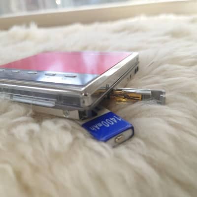 RED Portable minidisc MD MDLP Player SJ MJ55 PANASONIC | Reverb