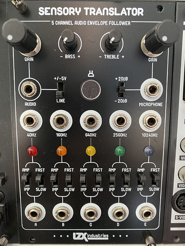 LZX Industries Sensory Translator Video Synthesis Module | Reverb