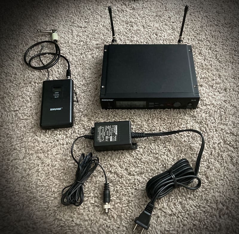 Shure SLX4/SLX1 complete! | Reverb