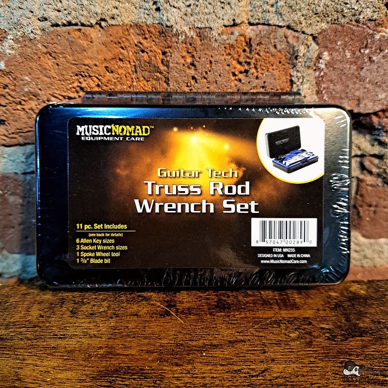 Music Nomad Premium Guitar Tech Truss Rod Wrench Set w/ Case | Reverb