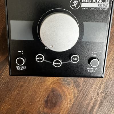 Mackie Big Knob Passive 2x2 Studio Monitor Controller Bundle | Reverb