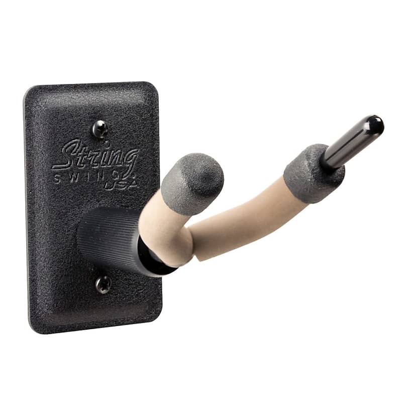 String Swing Metal Wall Mount Violin Hanger, Black | Reverb