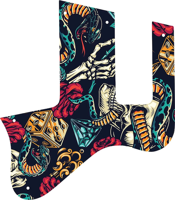 WD Custom Pickguard For Left Hand Gibson Les Paul Special | Reverb